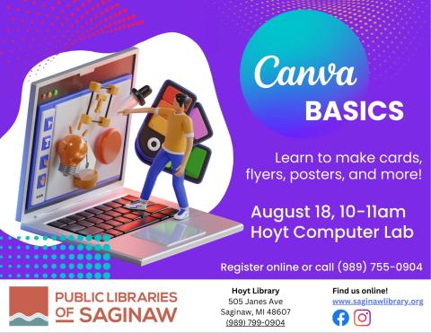 Canva Basics | Public Libraries of Saginaw